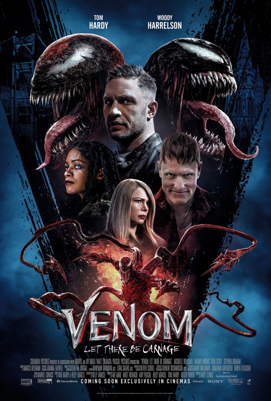 First look at the new stills of “Venom: Let There Be Carnage”, Venom ...